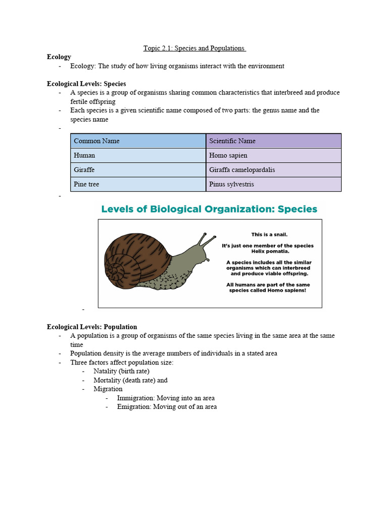 Ecosystem Dynamics and Species Interactions | PDF | Ecological Niche ...