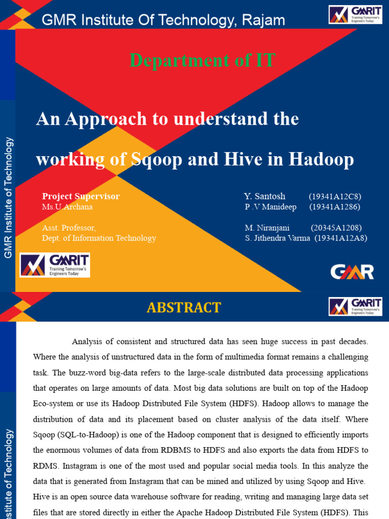 BATCH12 | PDF | Apache Hadoop | Map Reduce