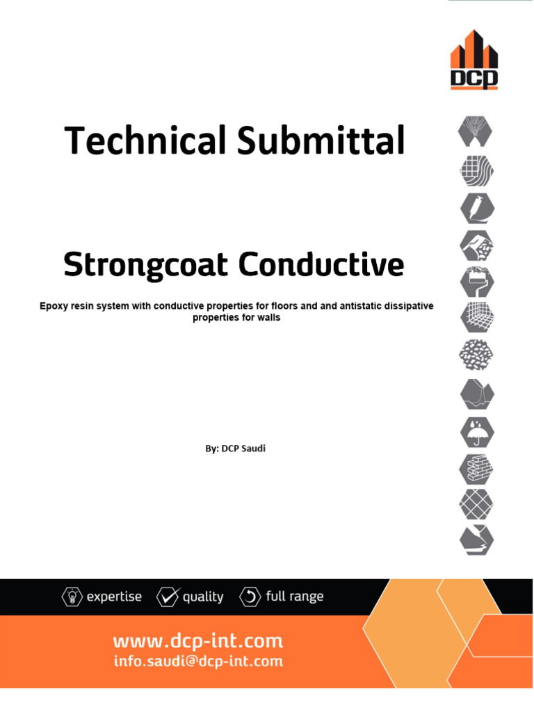 Strongcoat Conductive | PDF | Epoxy | Electrical Resistivity And Conductivity