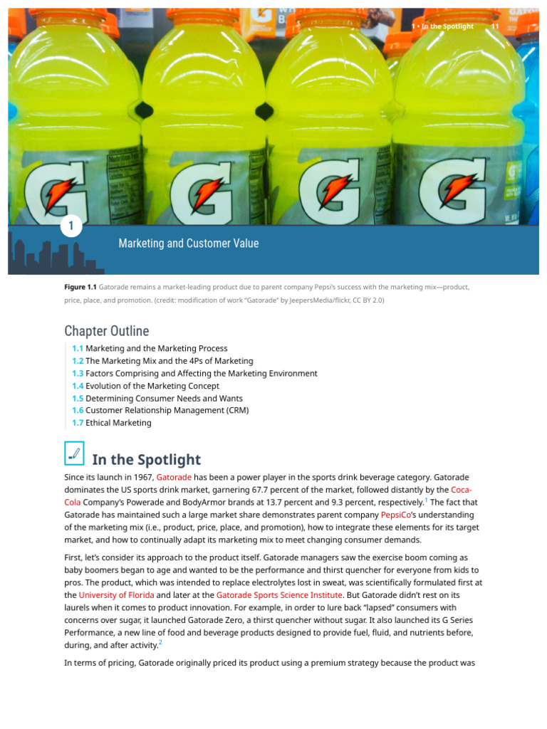 Principles Marketing-Ch1 | PDF | Marketing | Advertising