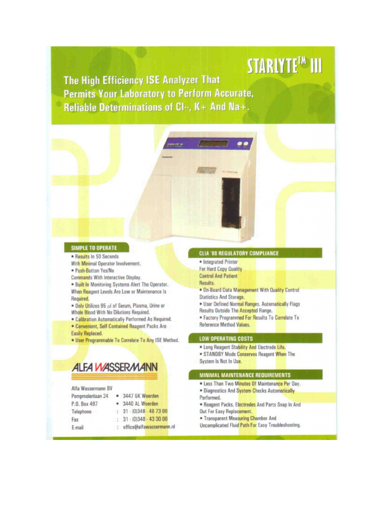 Starlyte III | PDF