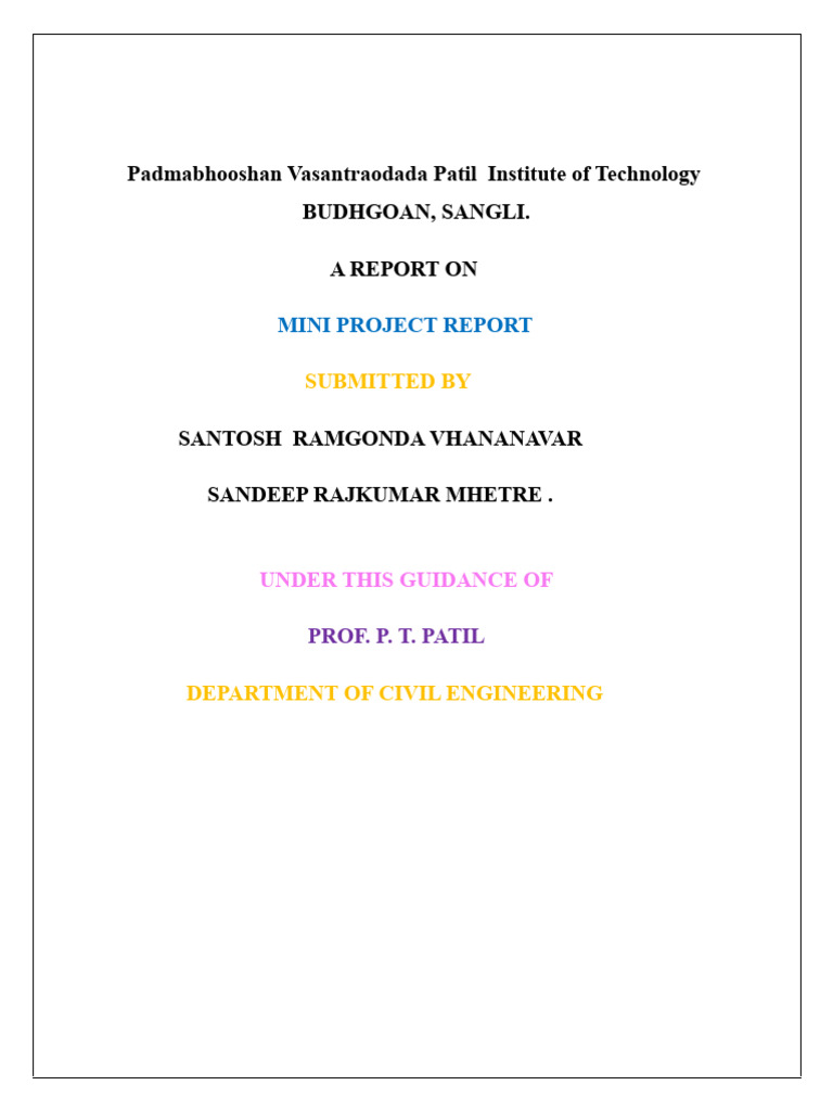 1.1.mini Project - Copy (3) .Docx Santosh Sandy | Download Free PDF | Evapotranspiration ...