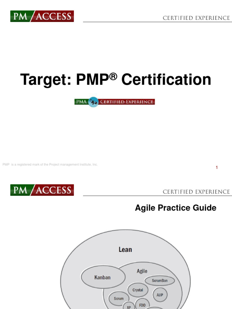 PMP s14 2020 v65 Agile Practice Guide | PDF | Agile Software ...