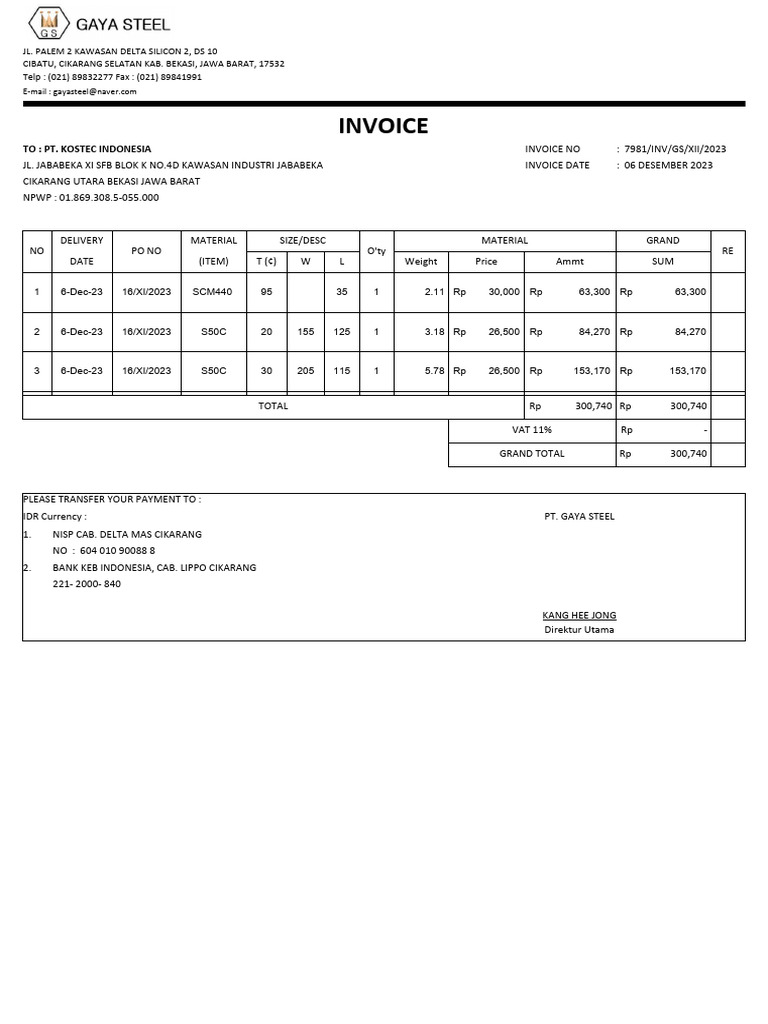 7981 Kostec Mat Idr | PDF