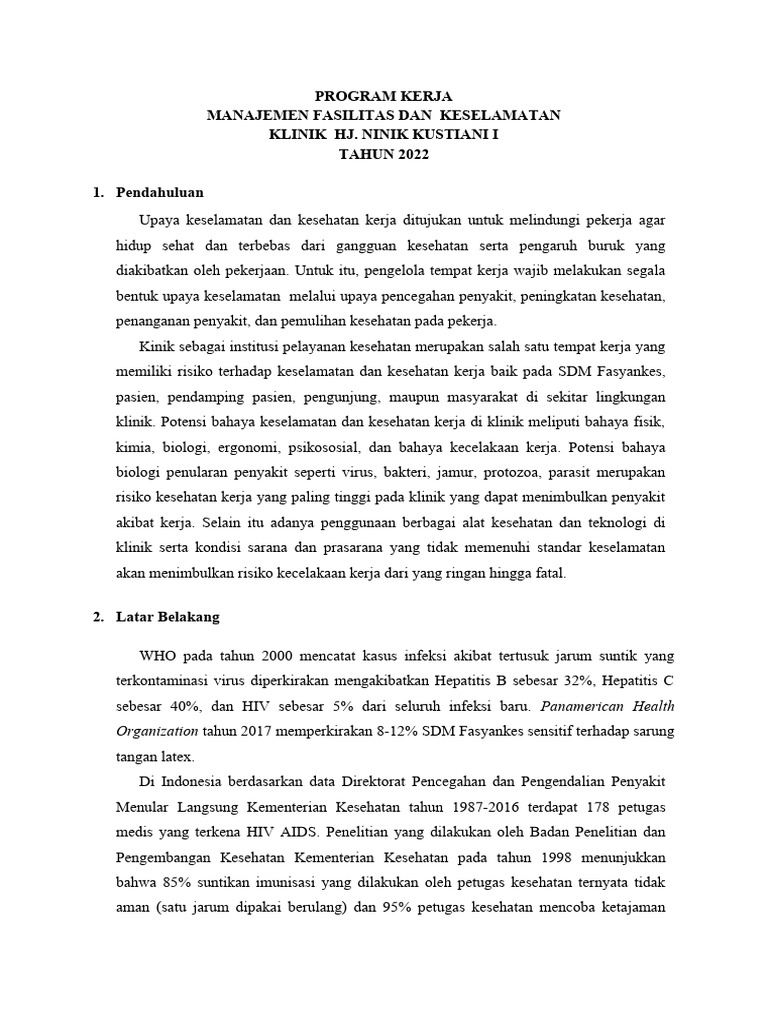 Ep 3 Program MFK Klinik | PDF | Sains & Matematika