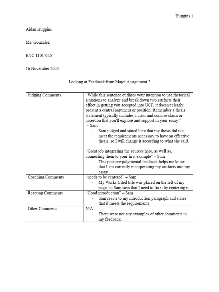 revision matrix | PDF
