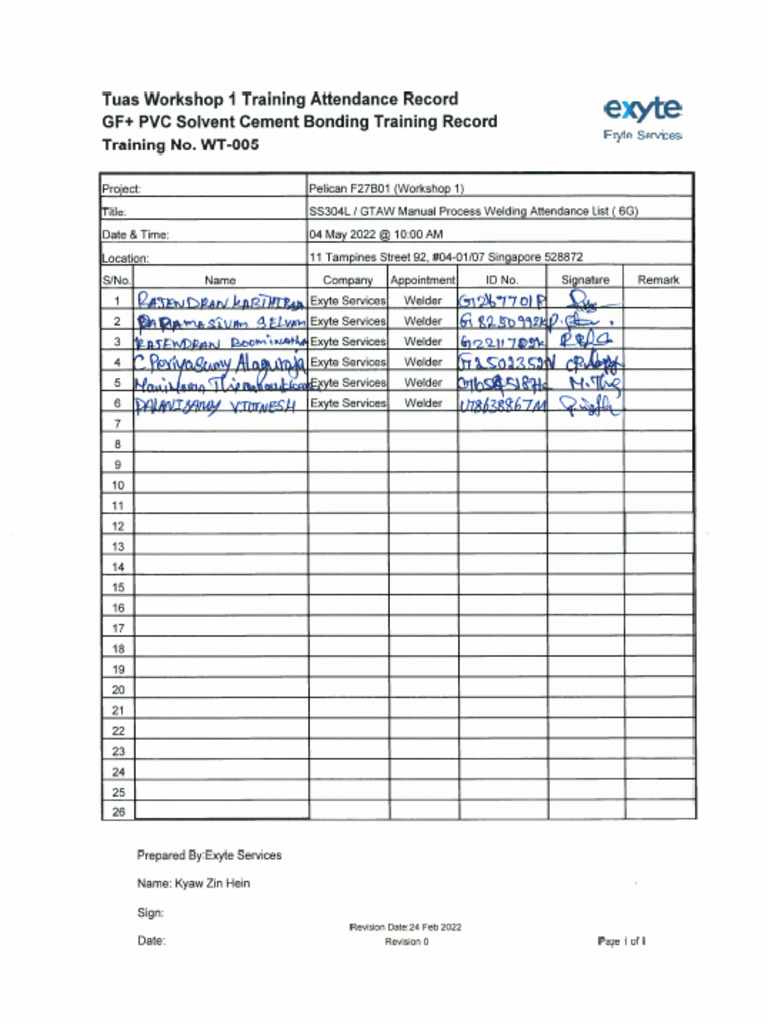 WT-005 (GF PVC Solvent Cement Bonding) | PDF