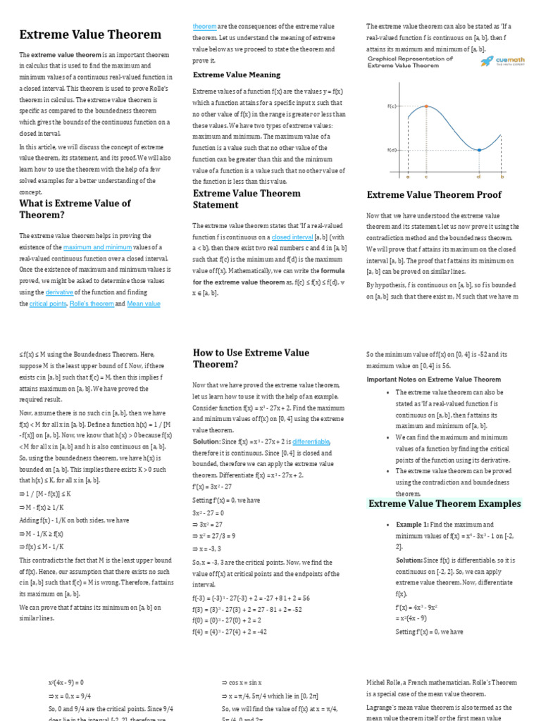 CALC | PDF | Function (Mathematics) | Derivative