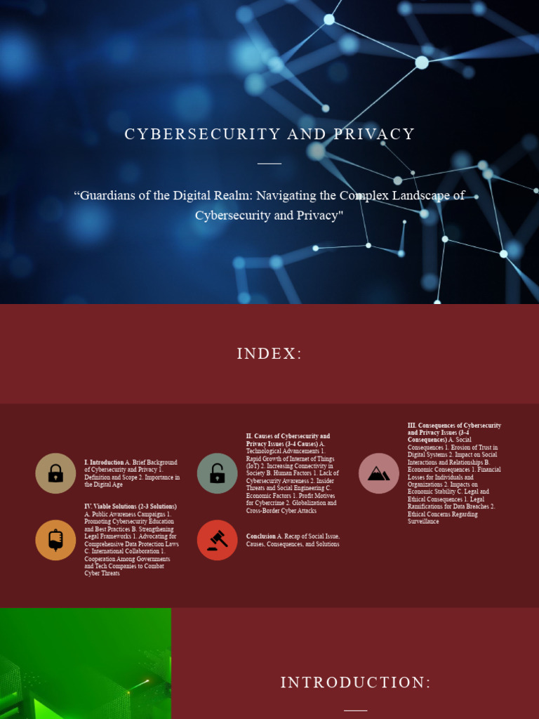 Cybersecurity and Privacy | Download Free PDF | Security | Computer Security