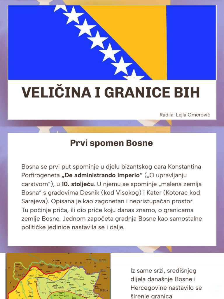 Granice Bosne i Hercegovine | PDF