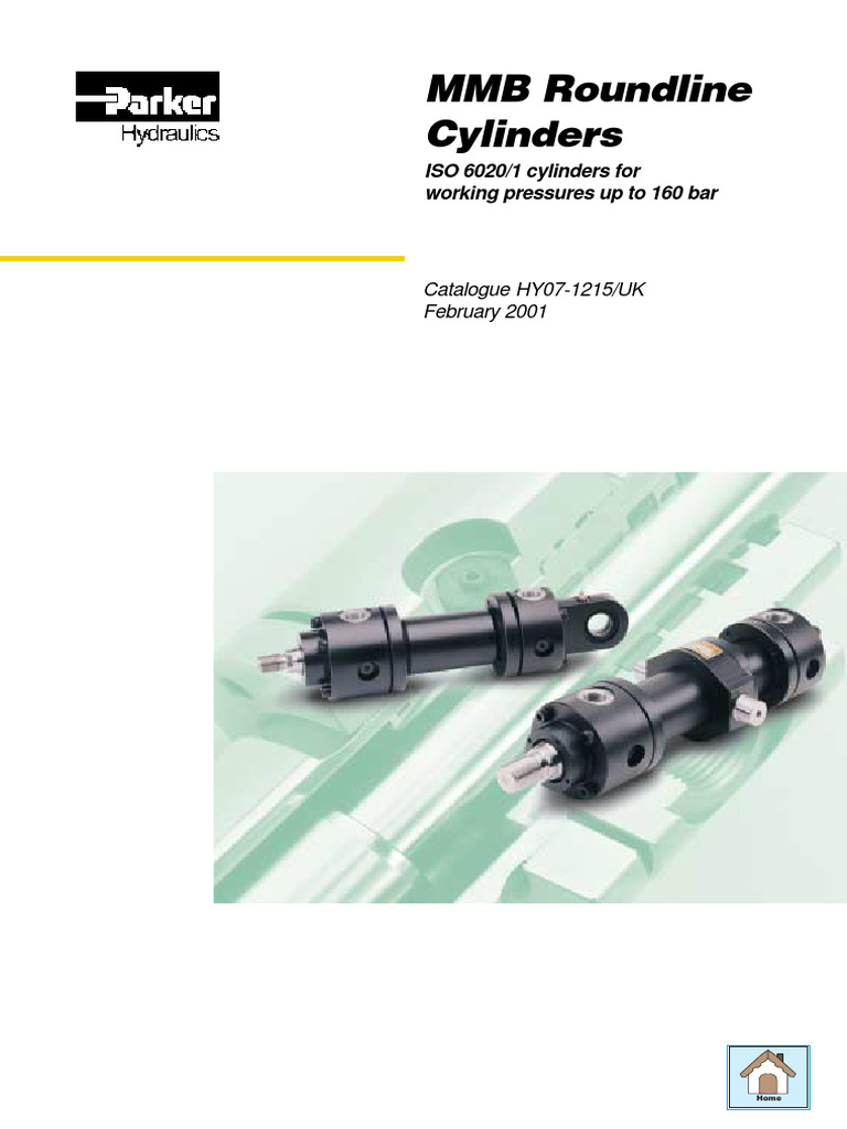 MMB Roundline Cylinders | PDF | Piston | Machines