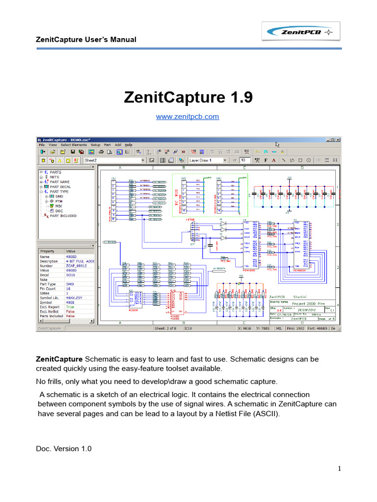 ZenitCapture UsersGuide 19 | PDF | Printed Circuit Board | Computer File