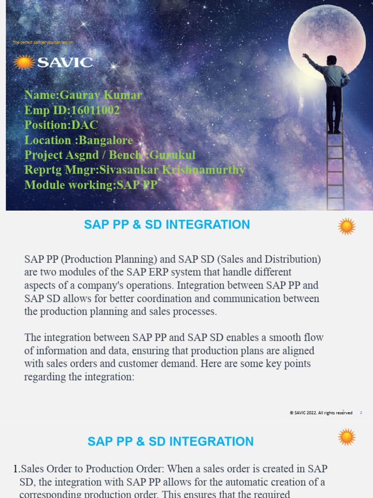 10 JULY-PP & SD Integration | PDF | Inventory | Enterprise Resource ...