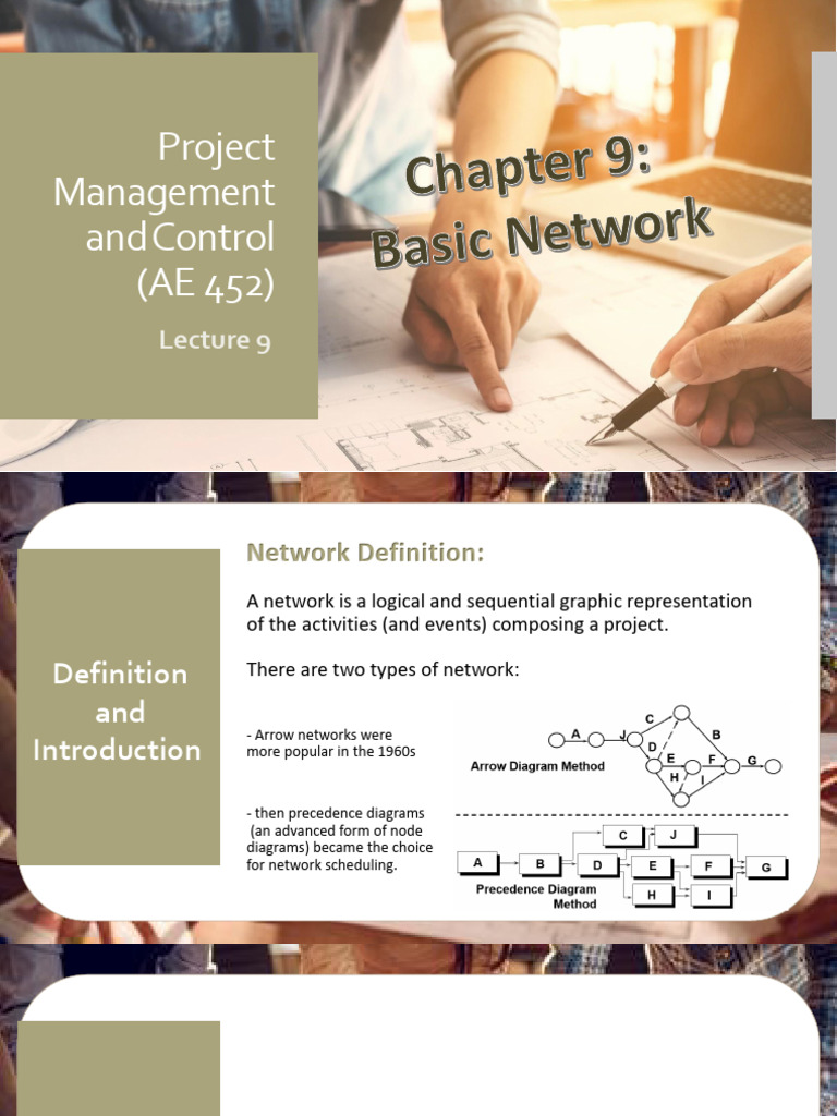 Chapter 9 BASIC NETWORK - Project Scheduling | PDF | Systems Science