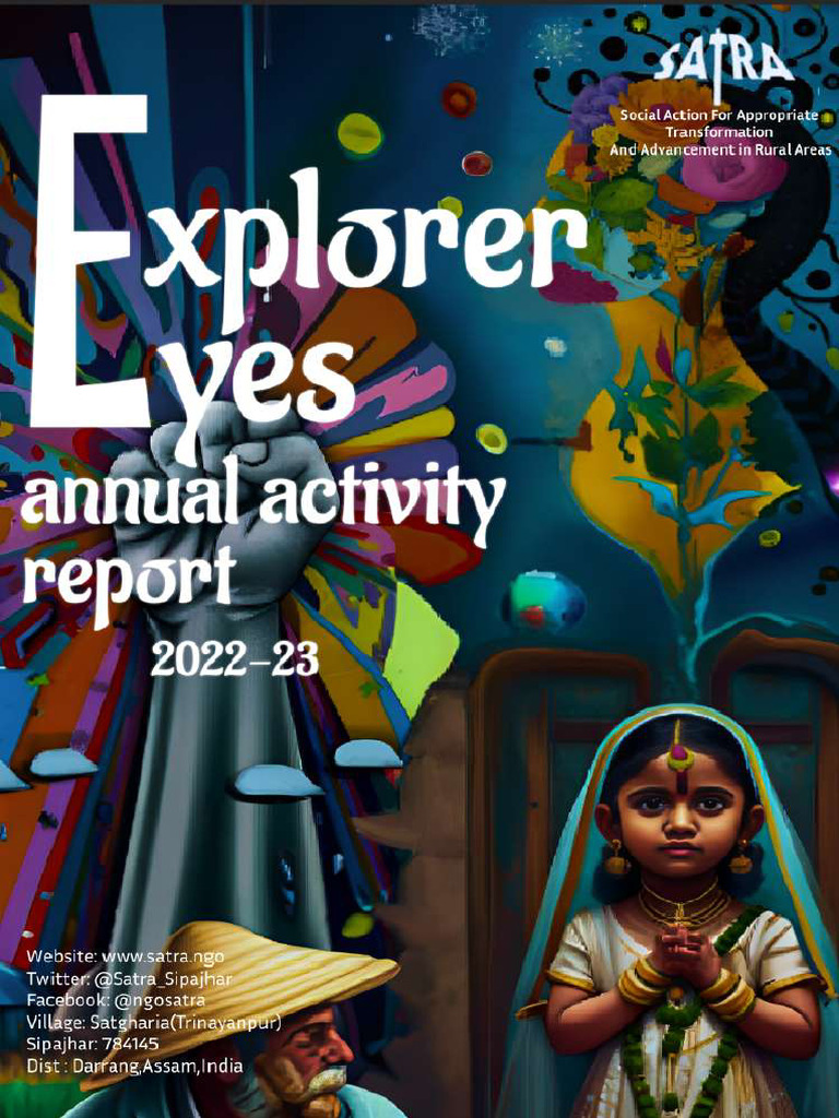 Cover Page For Annual Report 2022-23 | PDF