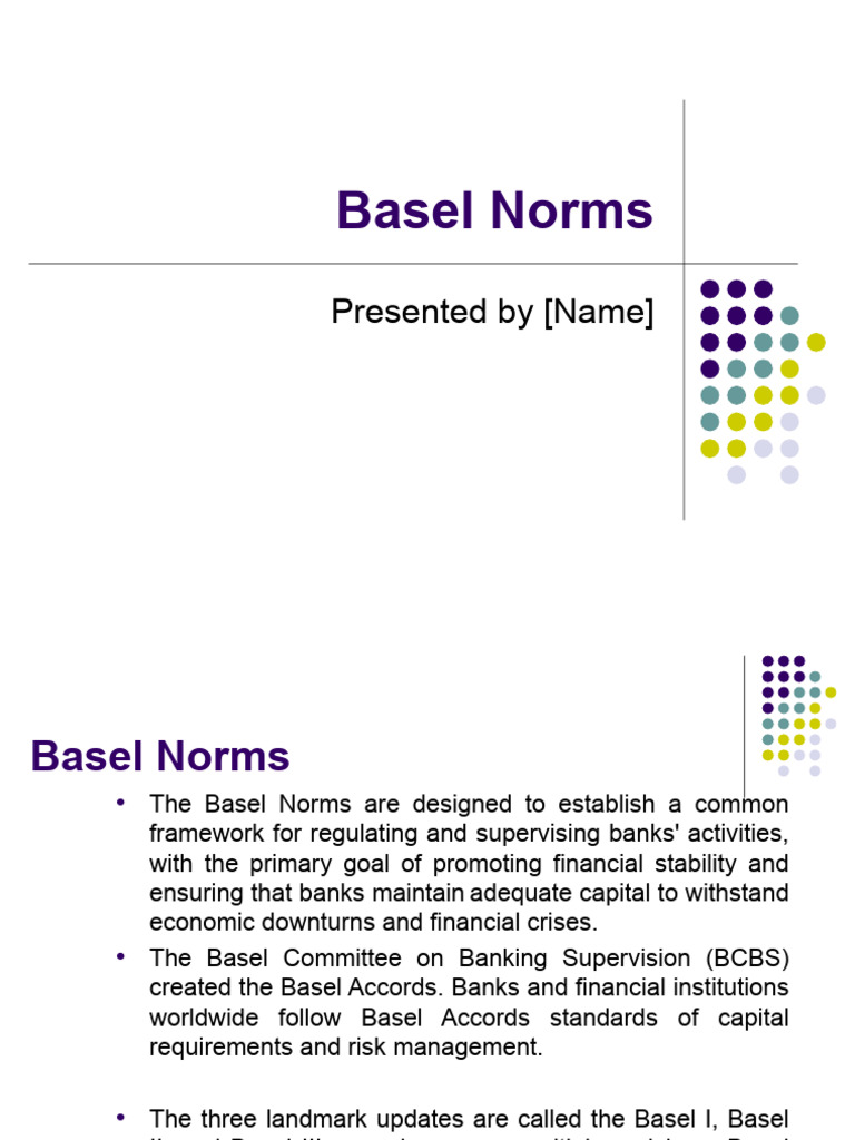 Basel Norms | PDF | Basel Ii | Basel Iii