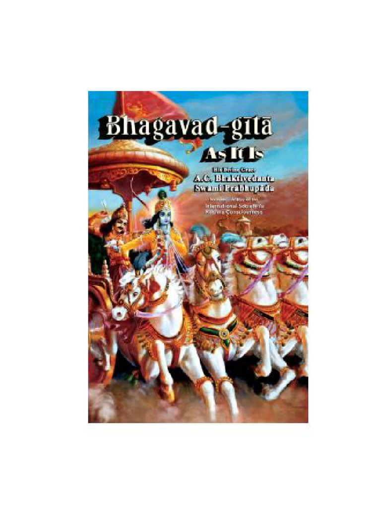 English - Assignment BG 5th December | PDF | Soul | Prayer