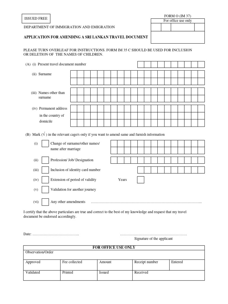 Application_Form_E | PDF | Identity Document | Passport