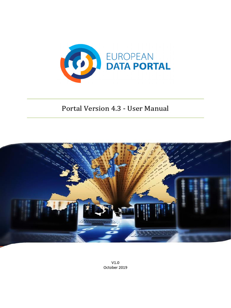 Portal Version 4.3 - User Manual | PDF | Microsoft Excel | Metadata