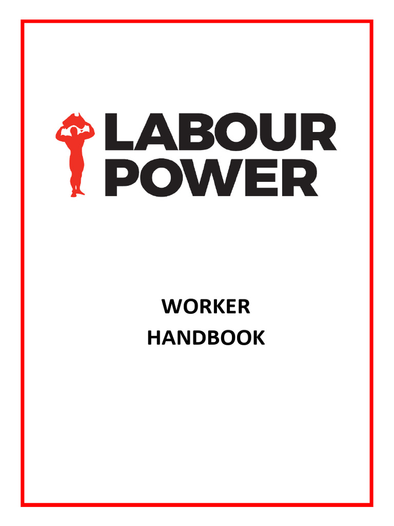 Worker Handbook | PDF | Occupational Safety And Health | Personal ...