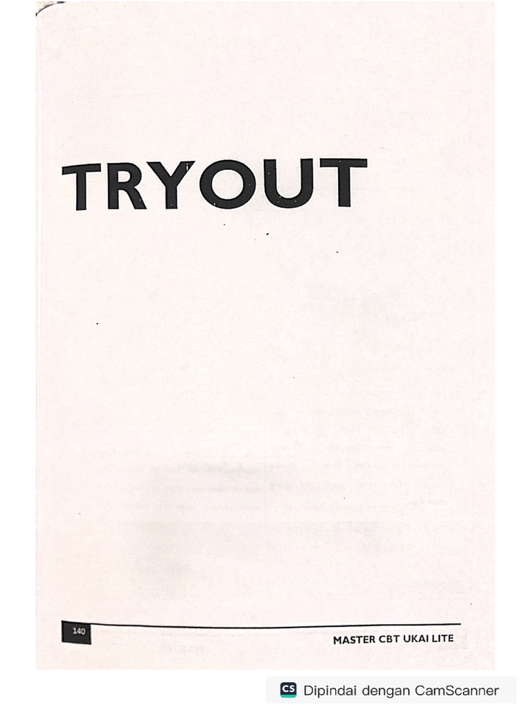 Try Out | PDF