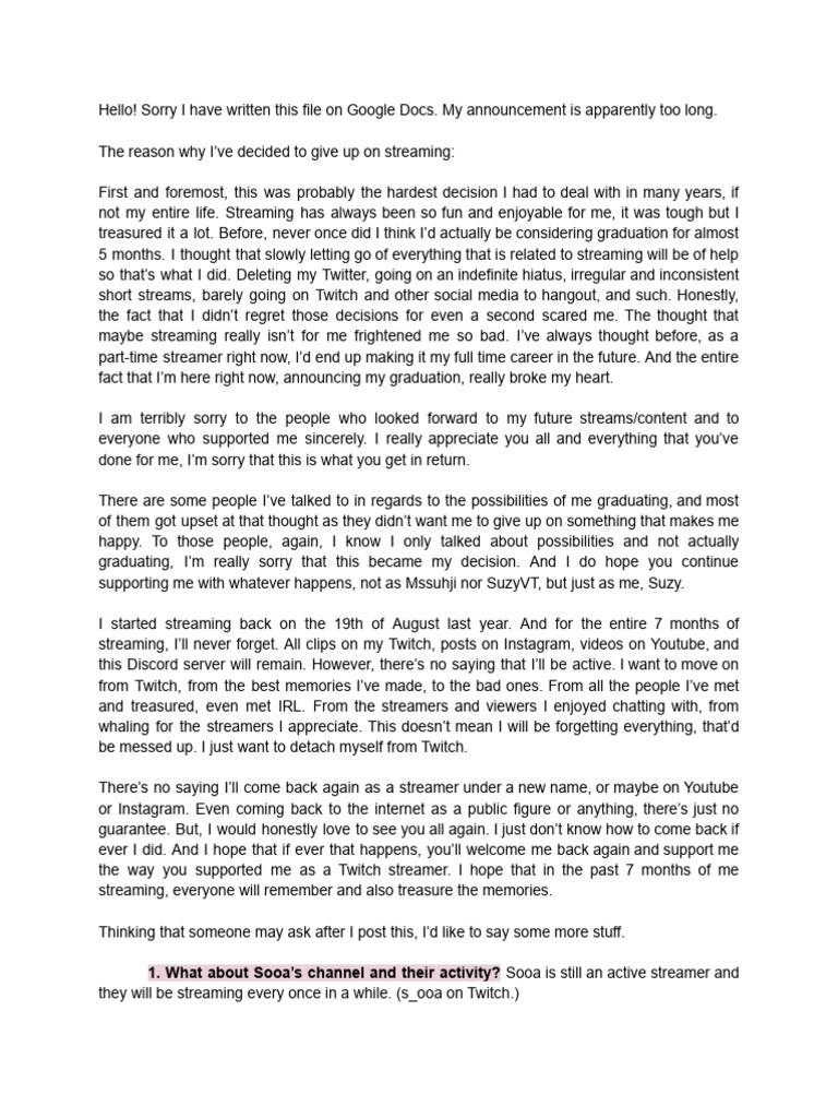 Thank You So Much. | PDF