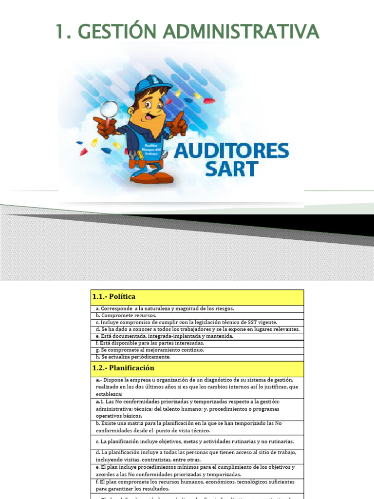 Implementación Sart | PDF | Auditoría | Planificación