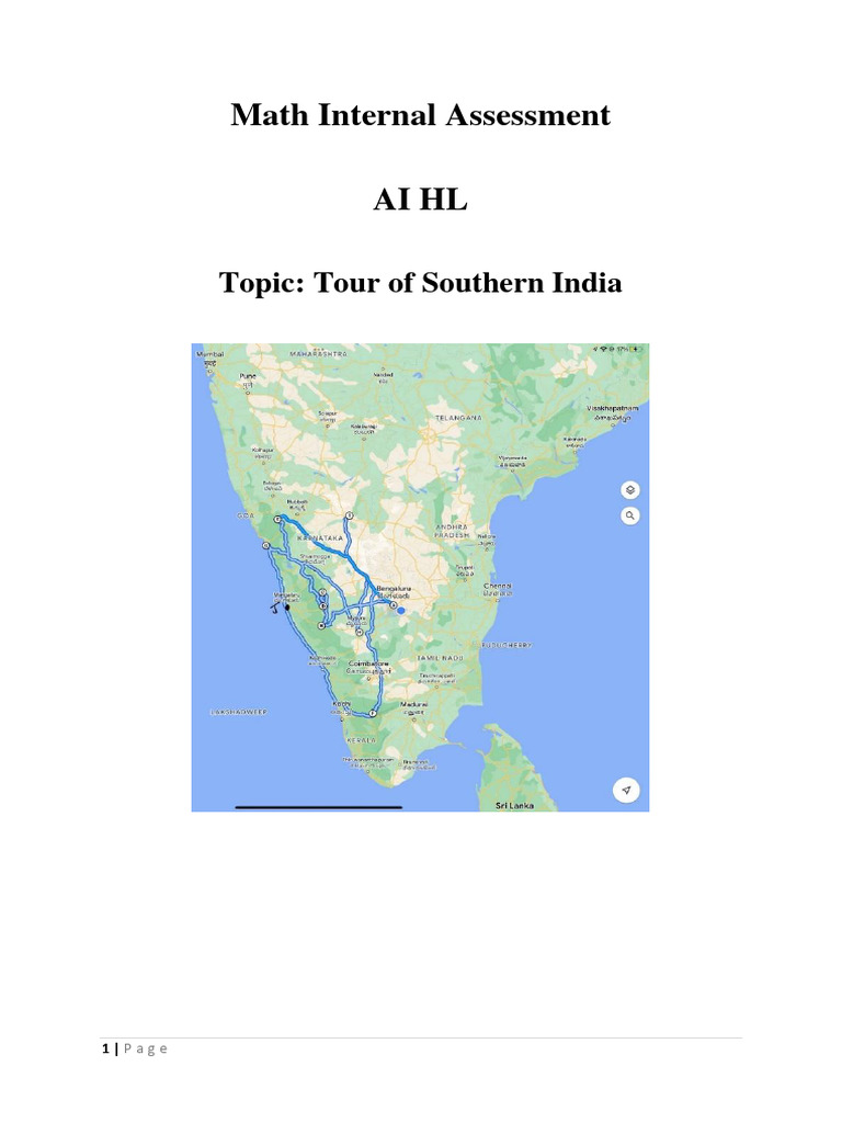 Math Ia Final | PDF | Graph Theory | Mathematical Relations