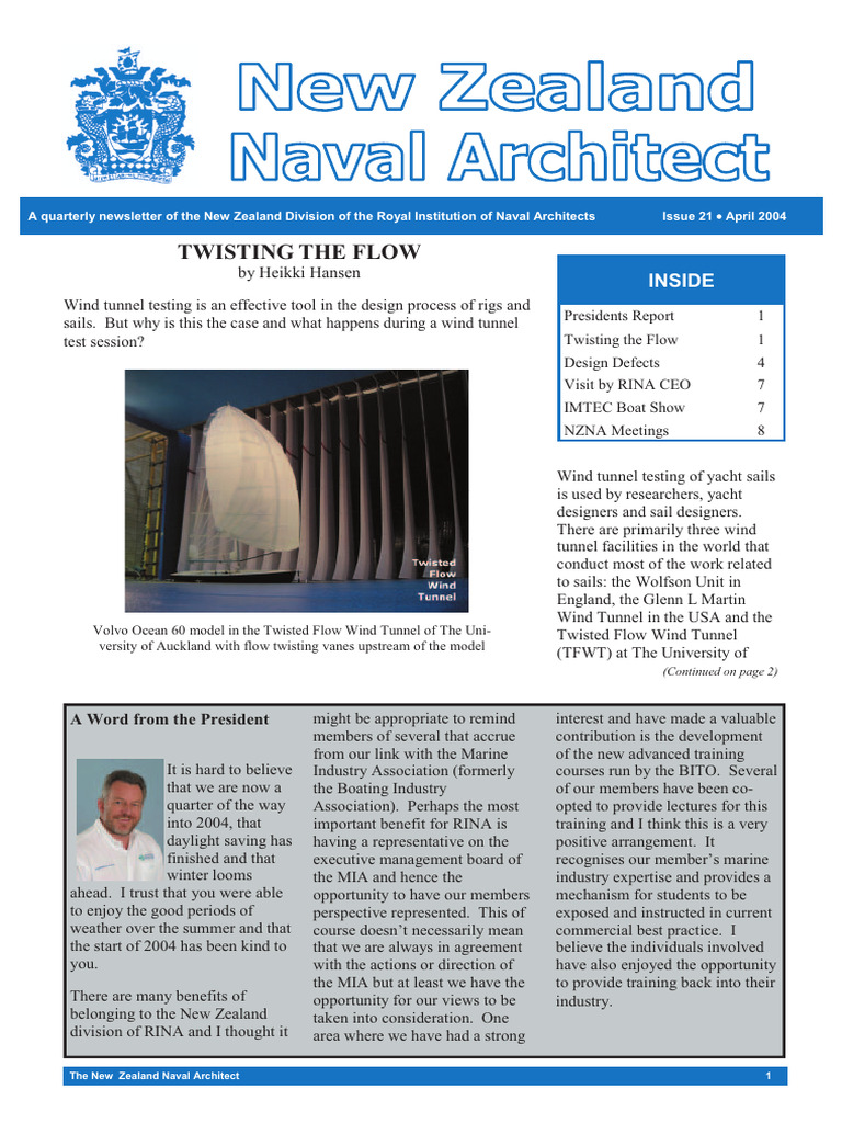 NZNA Apr04 | PDF | Legal Liability | Computational Fluid Dynamics