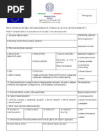 Visa Application Form for Spain | PDF | Travel Visa | International Law