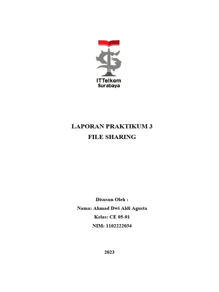 Praktikum File Sharing dan Jaringan | PDF
