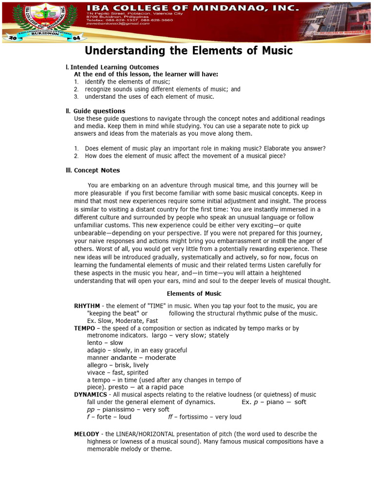 Understanding The Elements of Music: PP - Pianissimo - Very Soft F ...