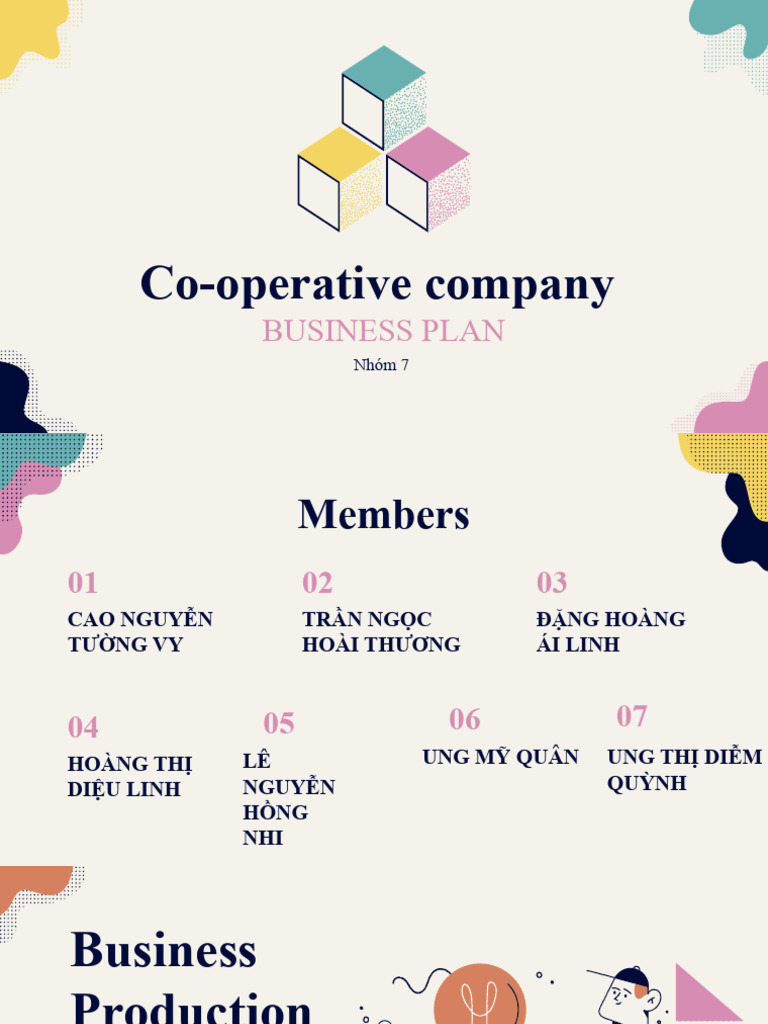 Co-Operative Company Business Plan - by Slidesgo | PDF | Market ...