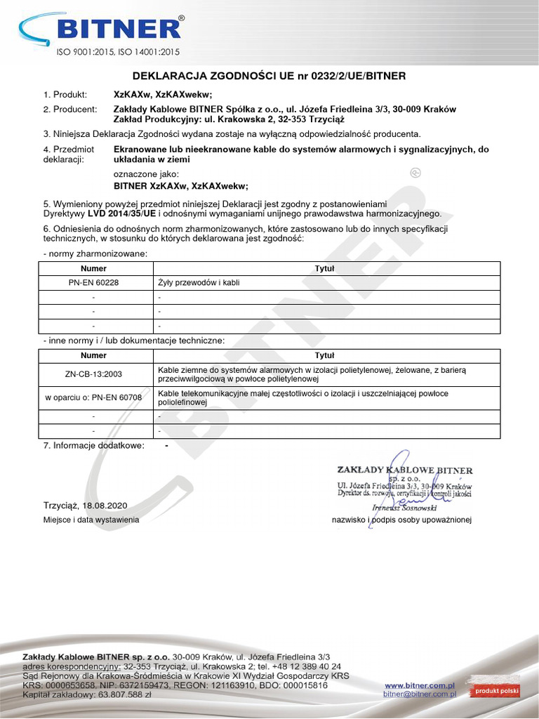 0232 2 UE BITNER XzKAXw (Ekw) | PDF