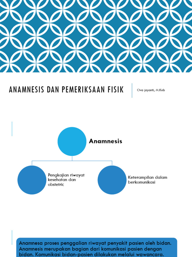 Anamnesis Dan Pemeriksaan Fisik | PDF