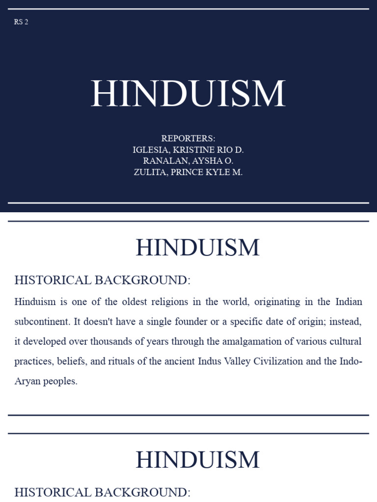 Hinduism | PDF | Hindu Texts | Hindu Deities