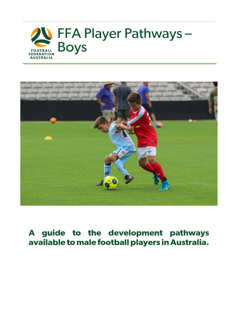 FFA Player Pathways for Boys | PDF | Career & Growth | Business