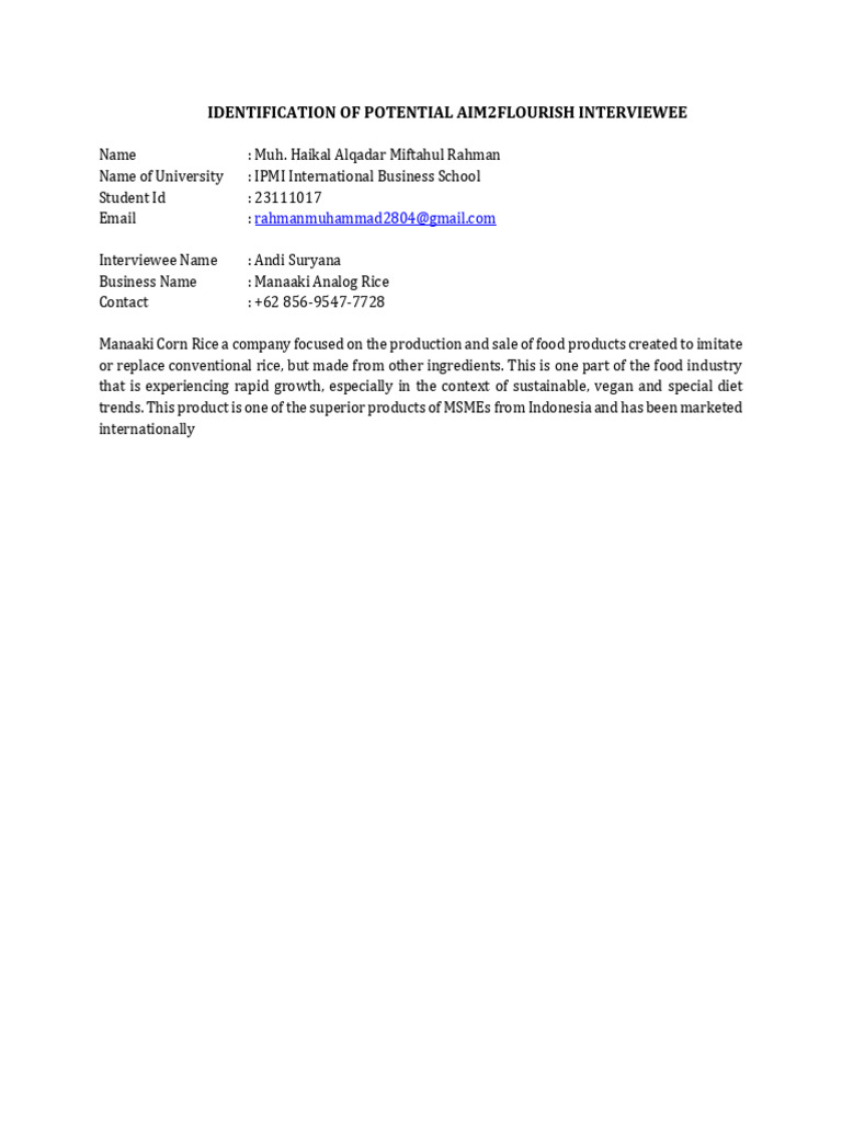 Appendix 2 Aim2Flourish | PDF