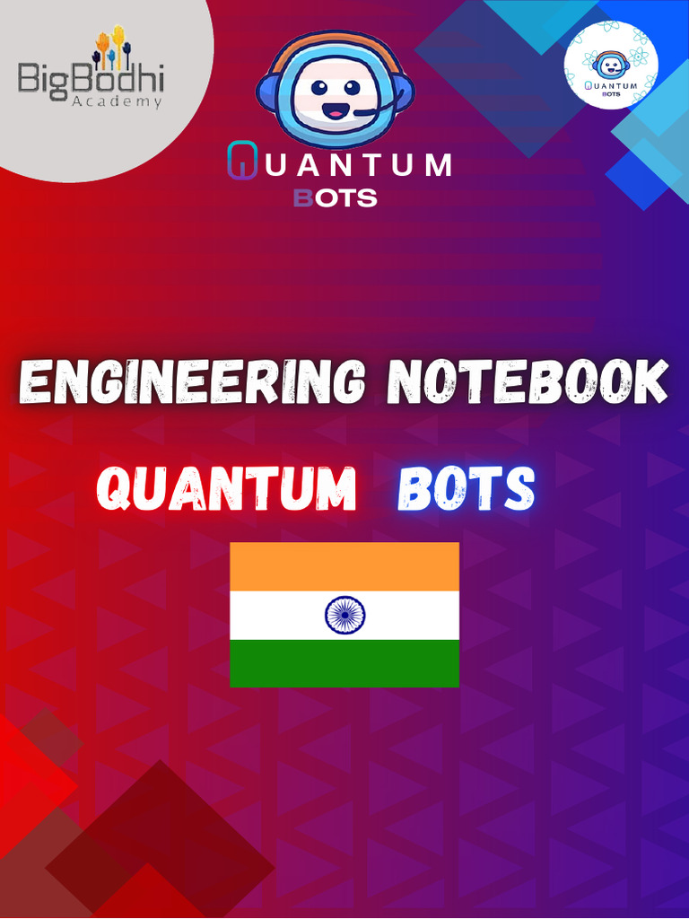 Quantum Bots Engineering Notebook | PDF | Robot | Robotics