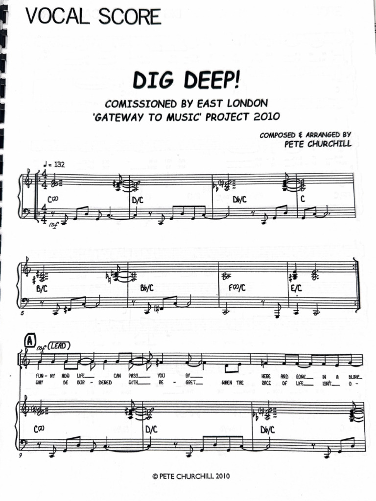 Dig Deep | PDF