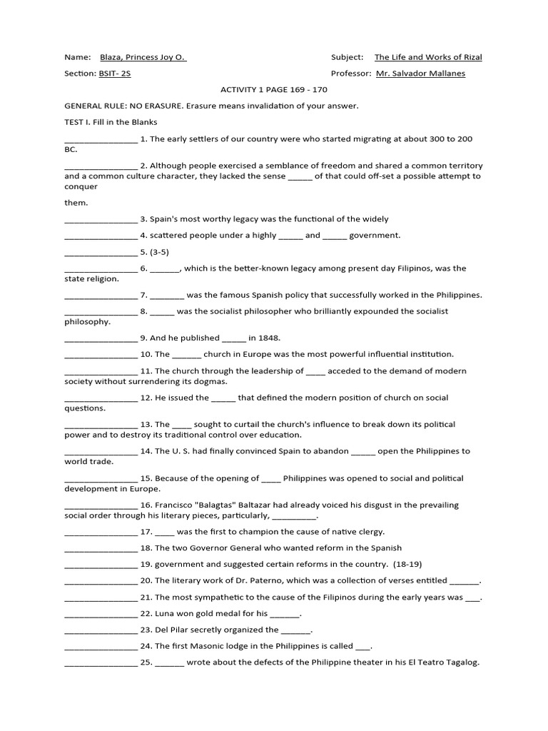 Cess Rizal P169-190 | PDF | Philippines | Spanish Empire