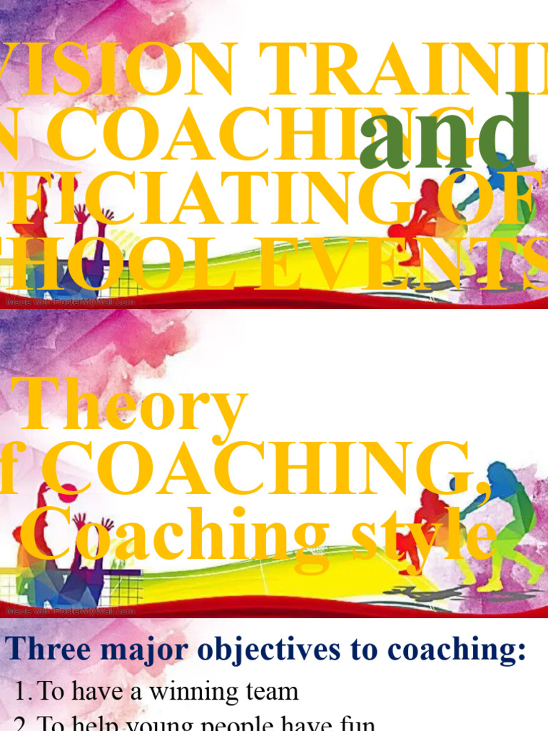 Theory of Coaching Coaching Styles | PDF | Cognitive Psychology | Cognition