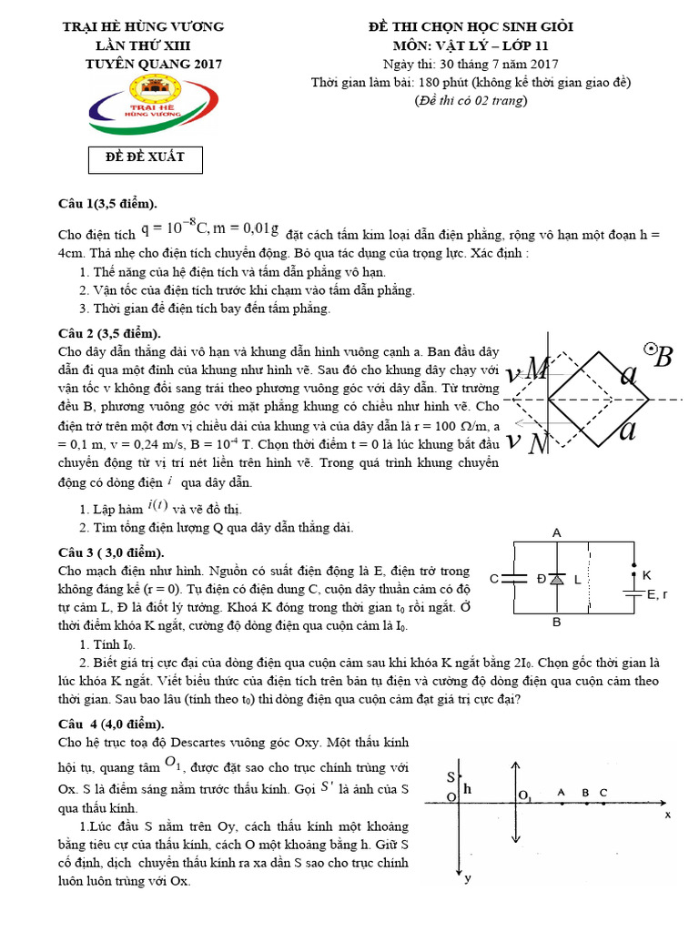 2.Vật Lý 11- Bac Giang | PDF