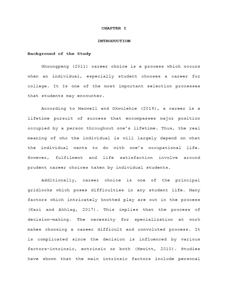 Chapter 1 3is | PDF | Cost Of Living | Adolescence