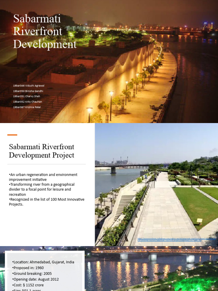 Group5 - Sabarmati Riverfront Development | PDF | Water | Environmental ...