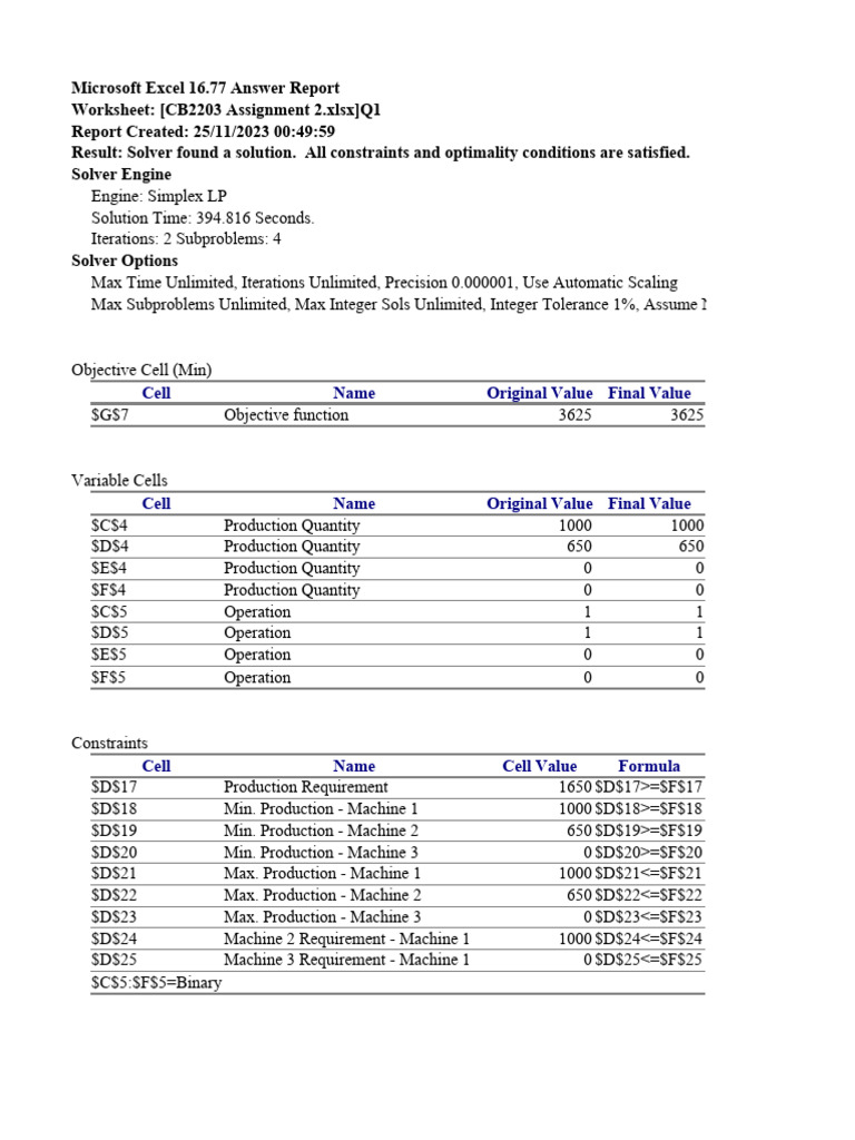 CB2203 2023-24 Sem A Assignment 2 | PDF | Theoretical Computer Science | Mathematical Optimization