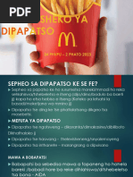 Sofv 121 Dithoko Tsa Basotho-1 | PDF