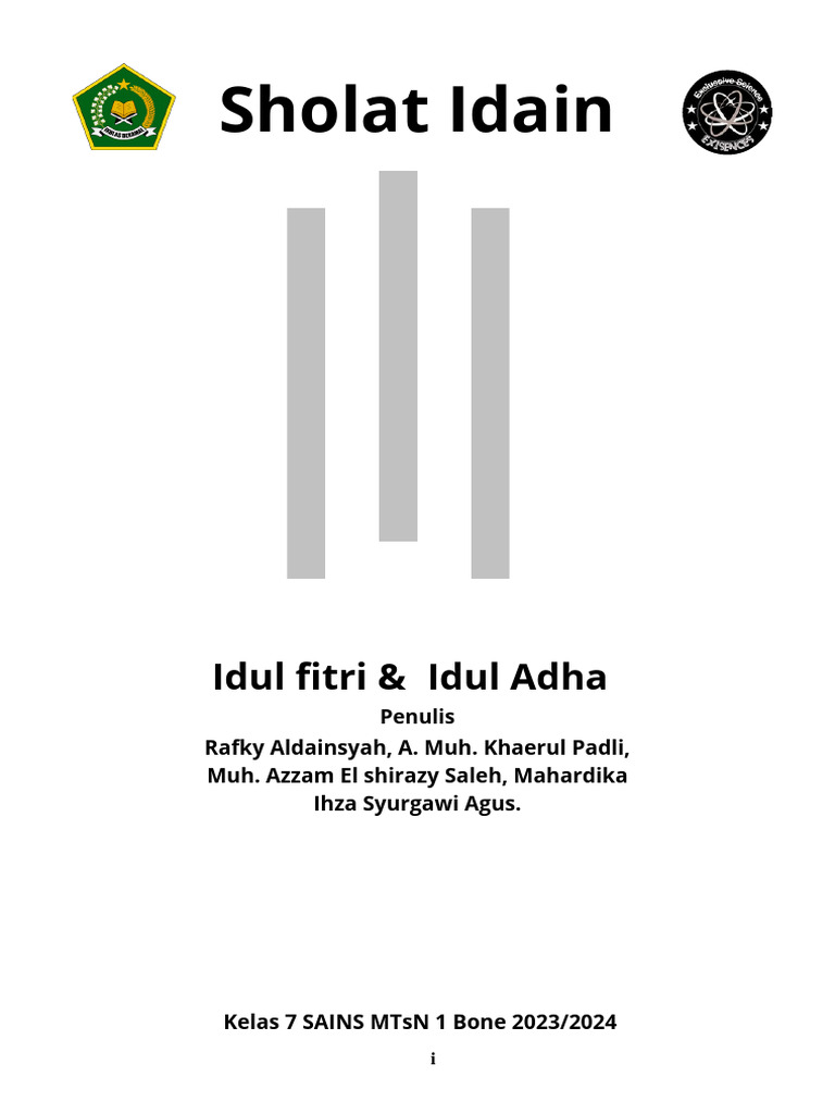 Makalah Sholat Idain | PDF