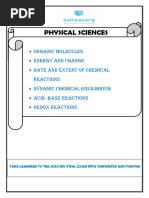 REVISED 2025 Physical Sciences GR 11 Exam Guidelines | PDF | Chemical ...