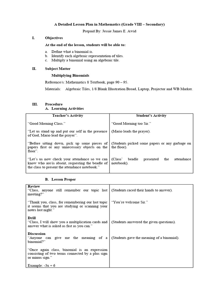 a-detailed-lesson-plan-in-mathematics-pdf-polynomial-factorization